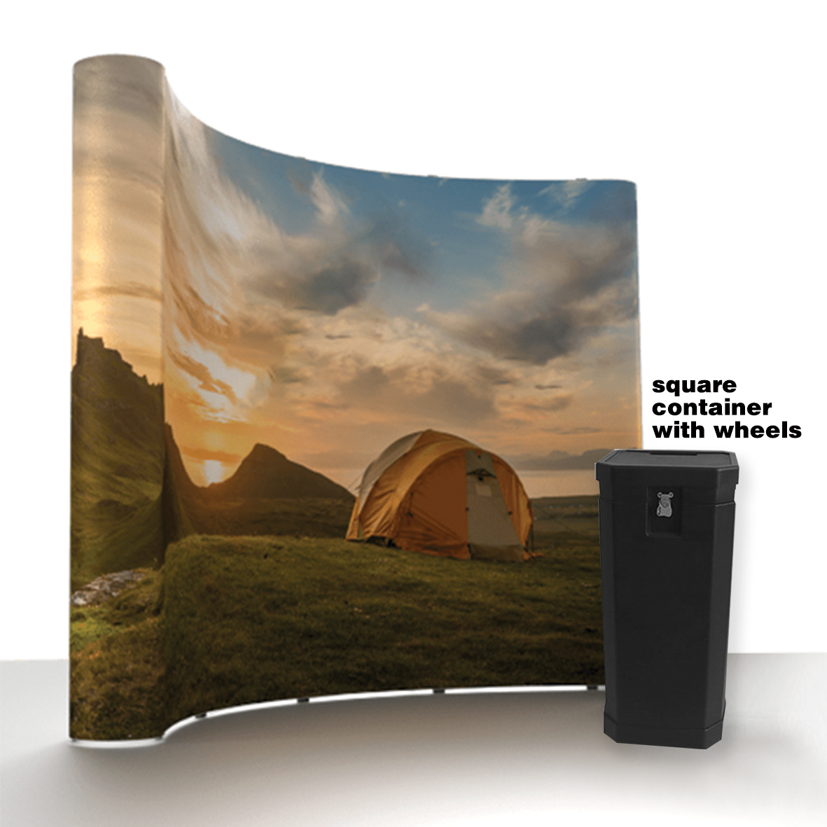 CURVE Magnetic Pop Up Display System | 121signs