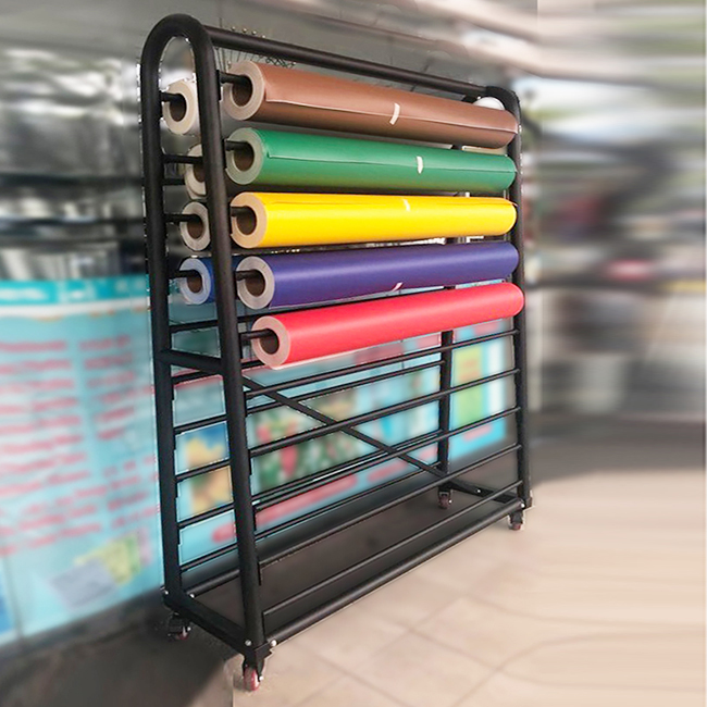 Portable Roll Material Rack | 121signs