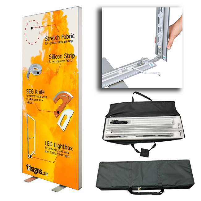 LED Double-Sided Lightbox | 121signs